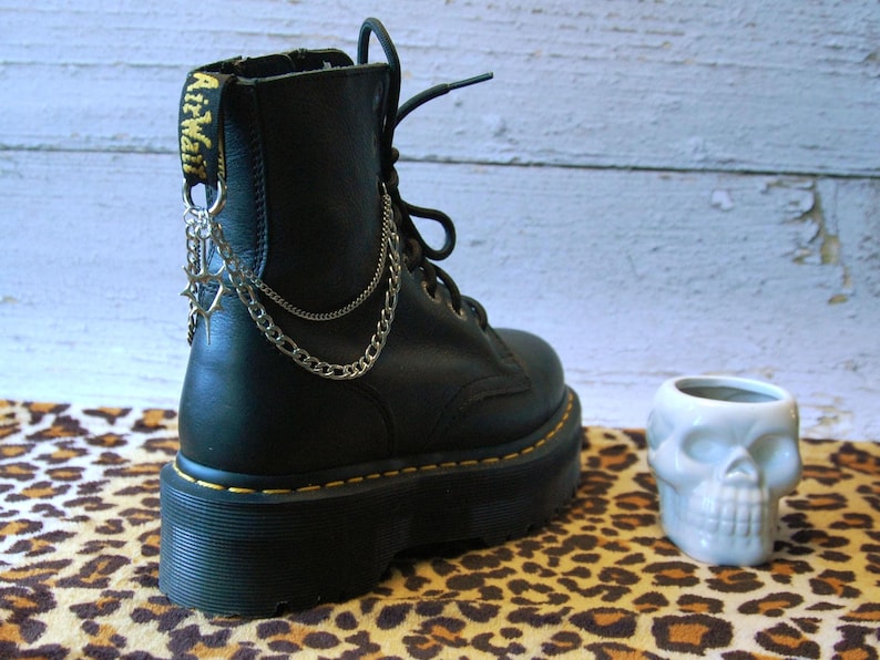 Heart Cybersigilism Boot Chains for a Spooky Cyber Goth Y2K Look ...