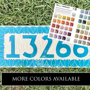 Magnolia Address Sign - Etsy