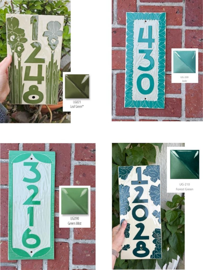 Craftsman Address Sign - Etsy