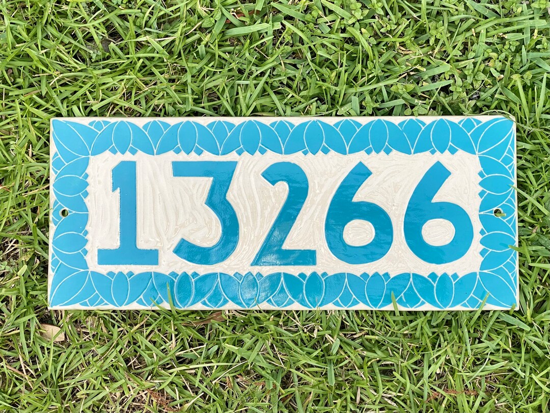 Custom Color for Address Sign - Etsy