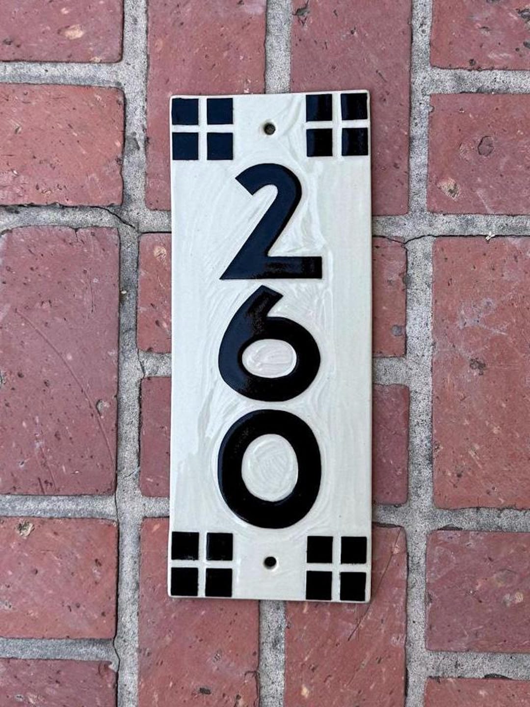 Craftsman Address Sign - Etsy