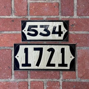Classic Address Sign - Etsy