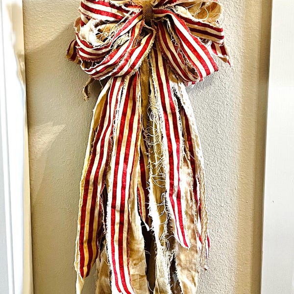 Patriotic Rag Wreath - Etsy