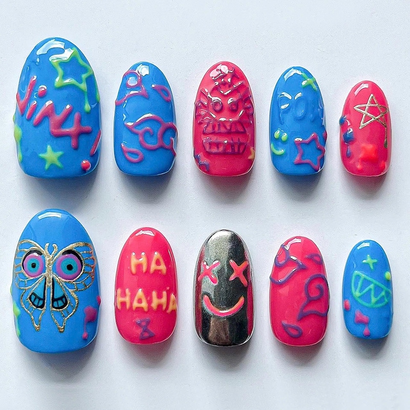 Arcane Jinx Nails - Etsy