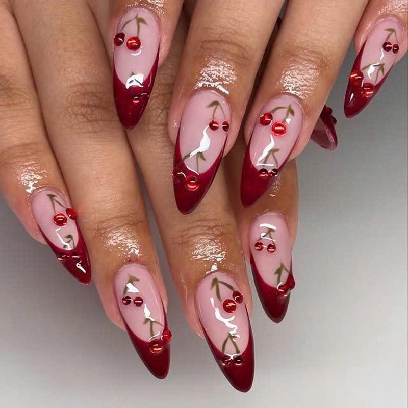 Cute Fake Nails - Etsy