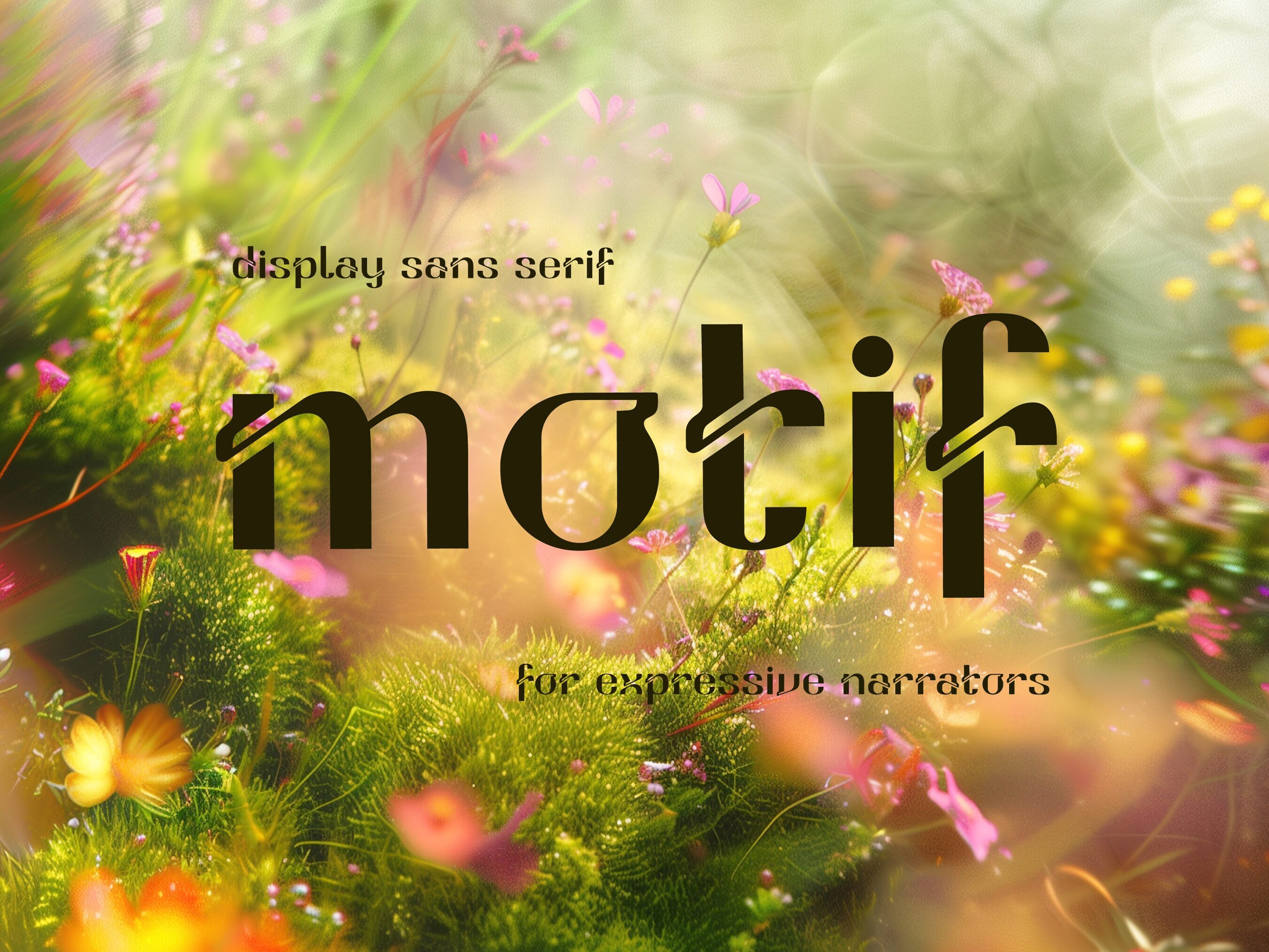 Motif Bold Display Sans Serif Font, Branding Font, Logo Font, Headline ...