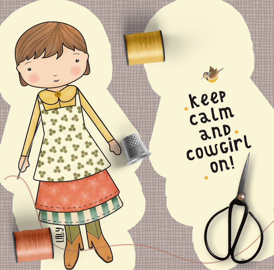Doll Cut and Sew Panel, Doll Fabric, DIY Doll, Doll Fabric Pattern ...
