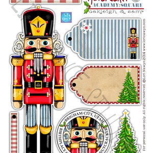 Nutcracker Party Printables, Christmas Ornament, Nutcracker Ballet ...