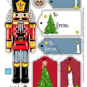 Nutcracker Party Printables, Christmas Ornament, Nutcracker Ballet ...