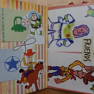 Toy Story Inspired Junk Journal - Etsy