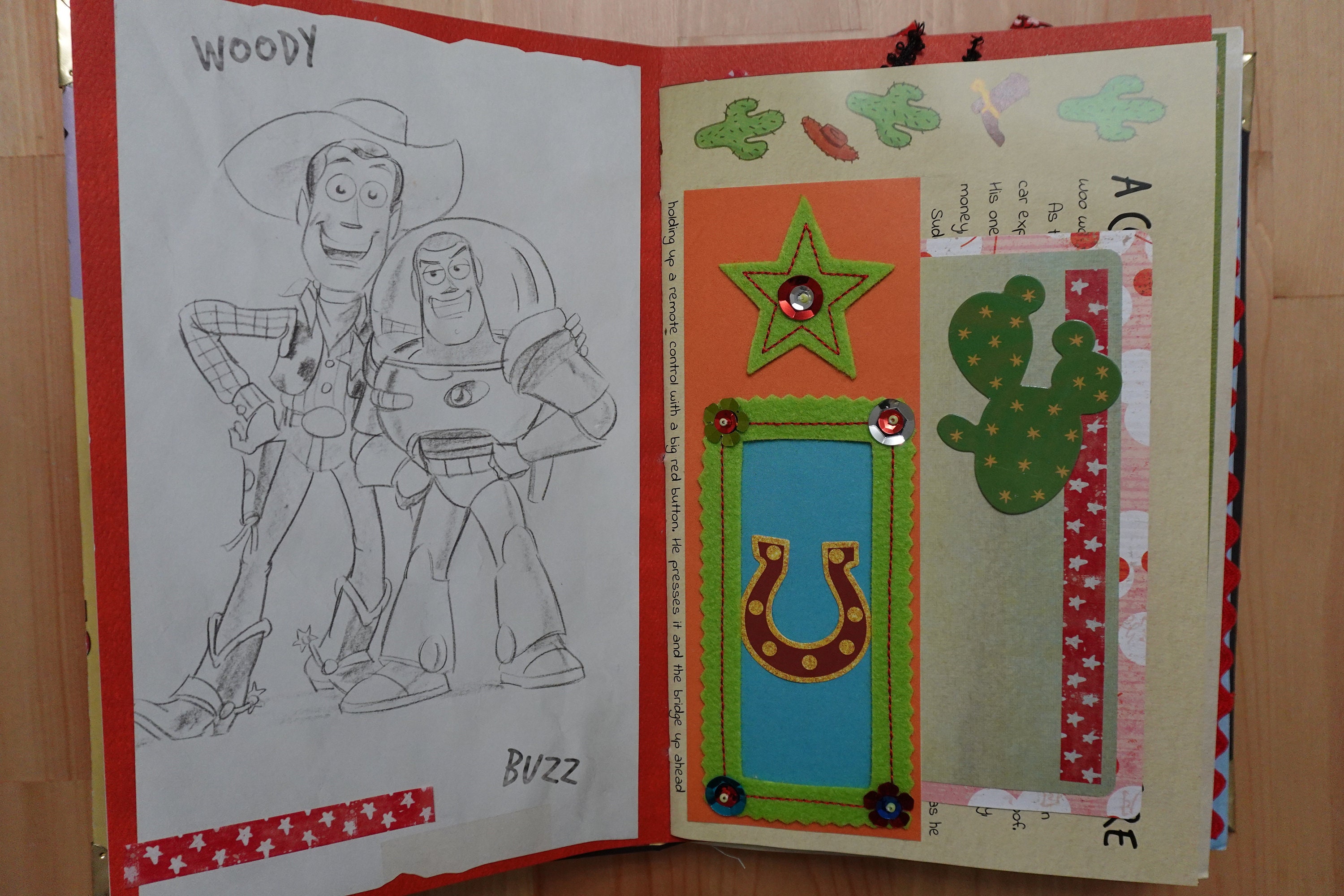 Toy Story Inspired Junk Journal - Etsy