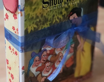 Snow White Junk Journal, Handmade Junk Journal, Disney Little Golden ...