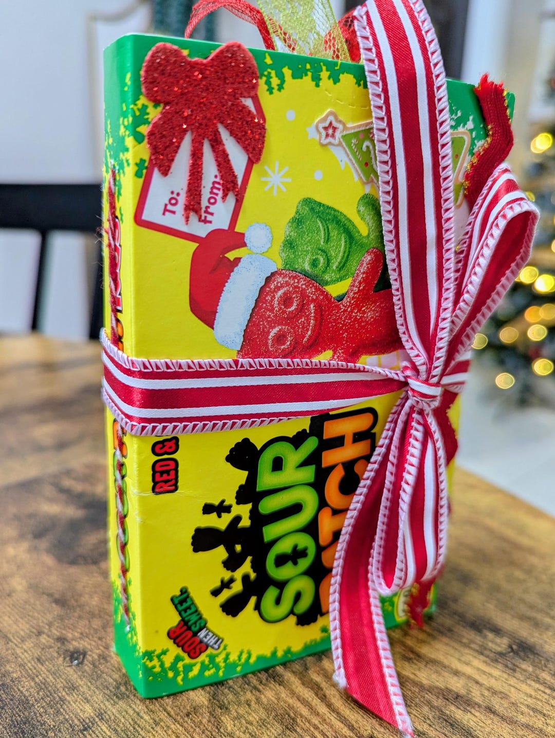 Sour Patch Kids Christmas Candy Box Junk Journal - Etsy