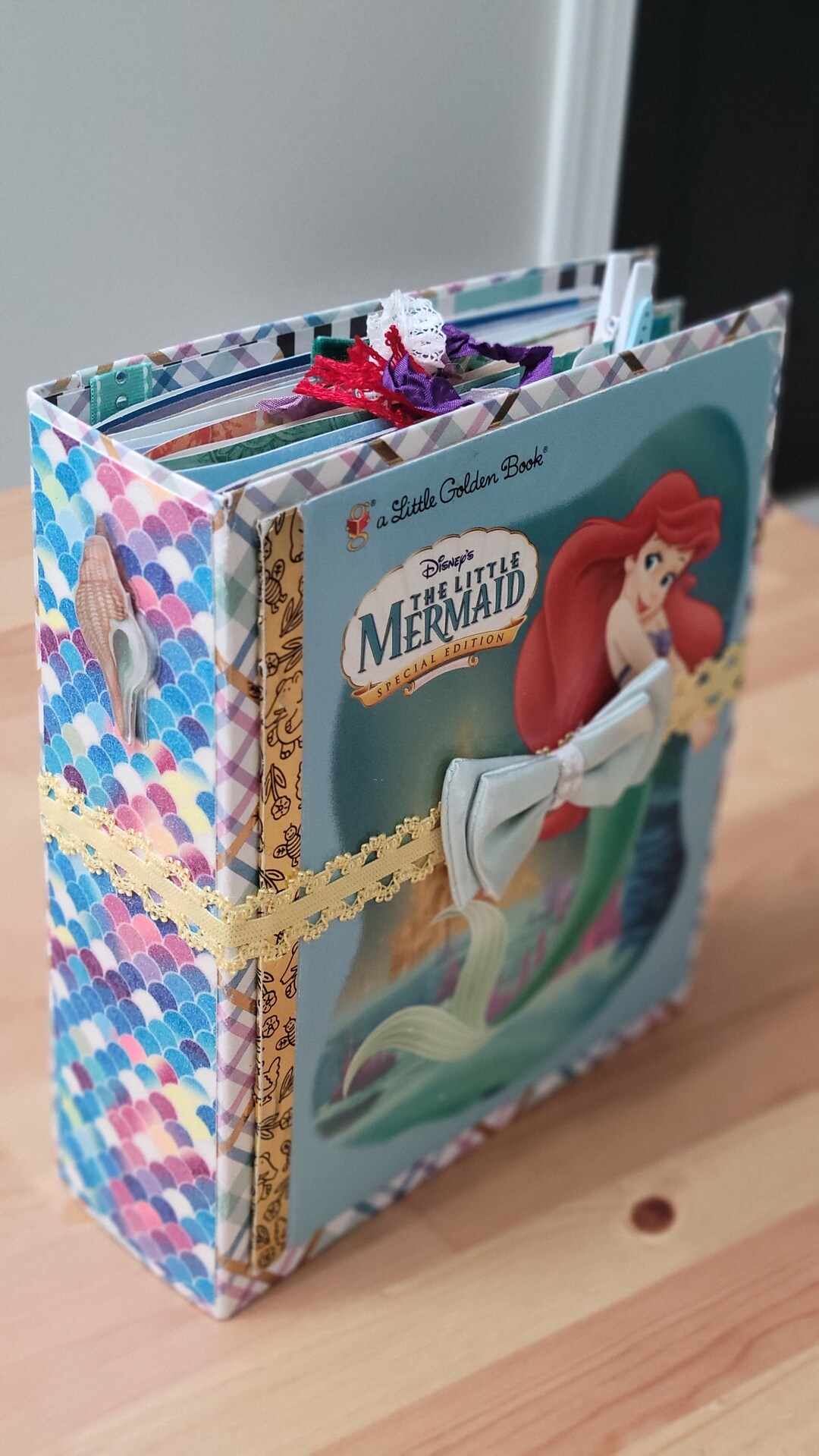 The Little Mermaid Inspired Junk Journal - Etsy
