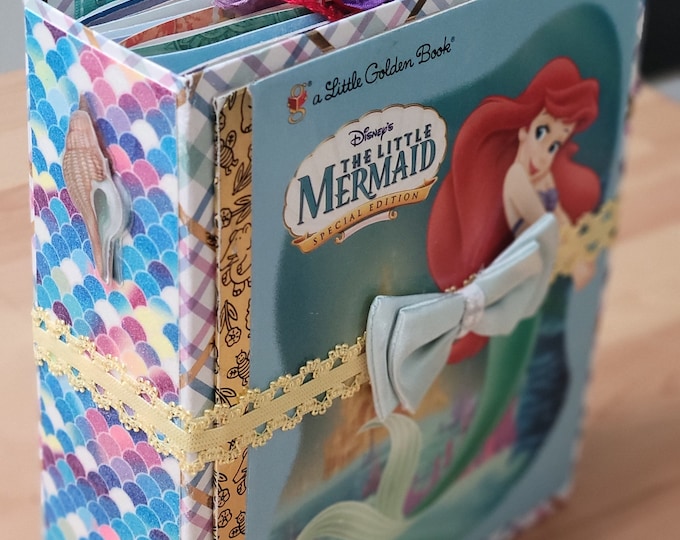 The Little Mermaid Inspired Junk Journal - Etsy