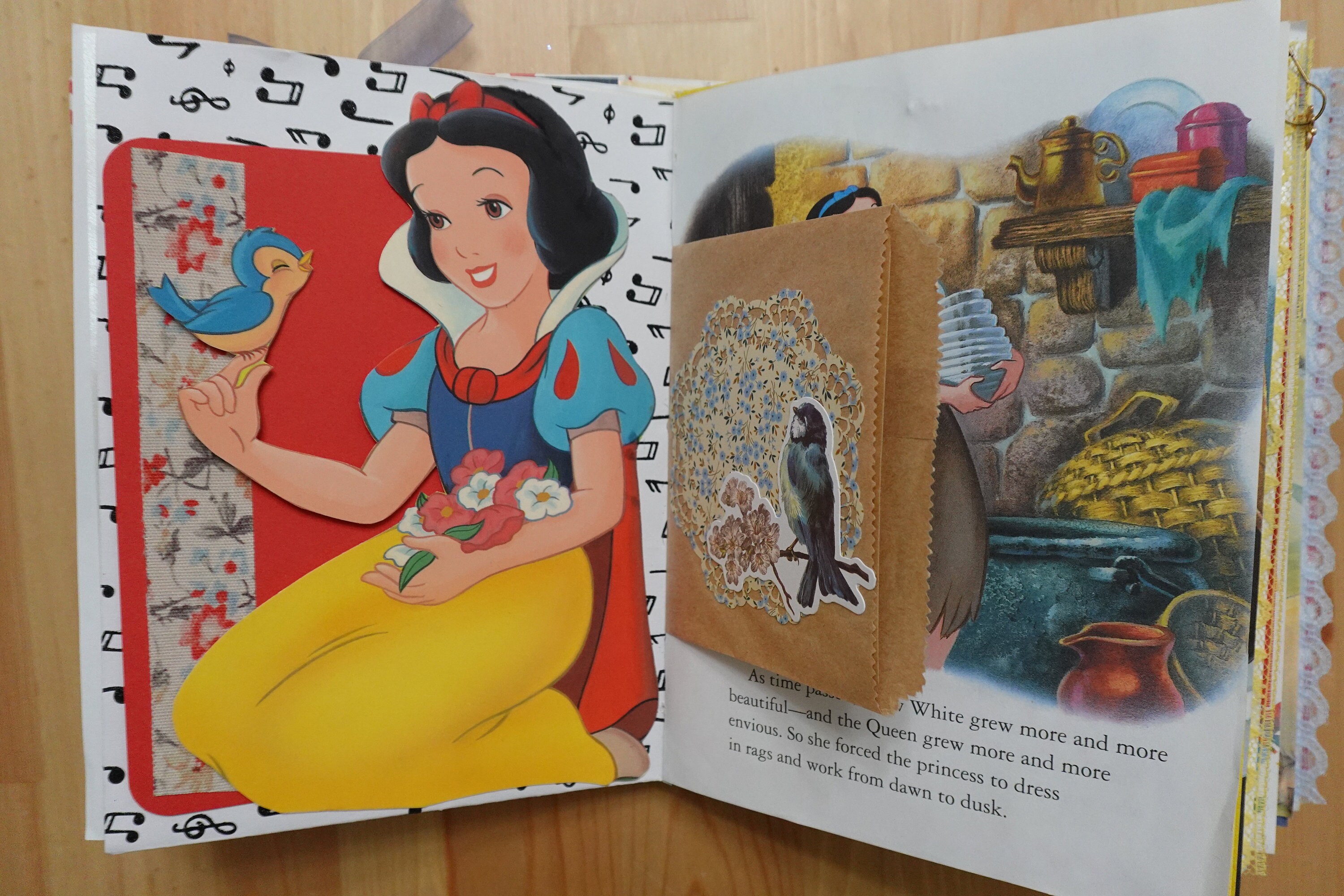 Snow White Inspired Junk Journal - Etsy