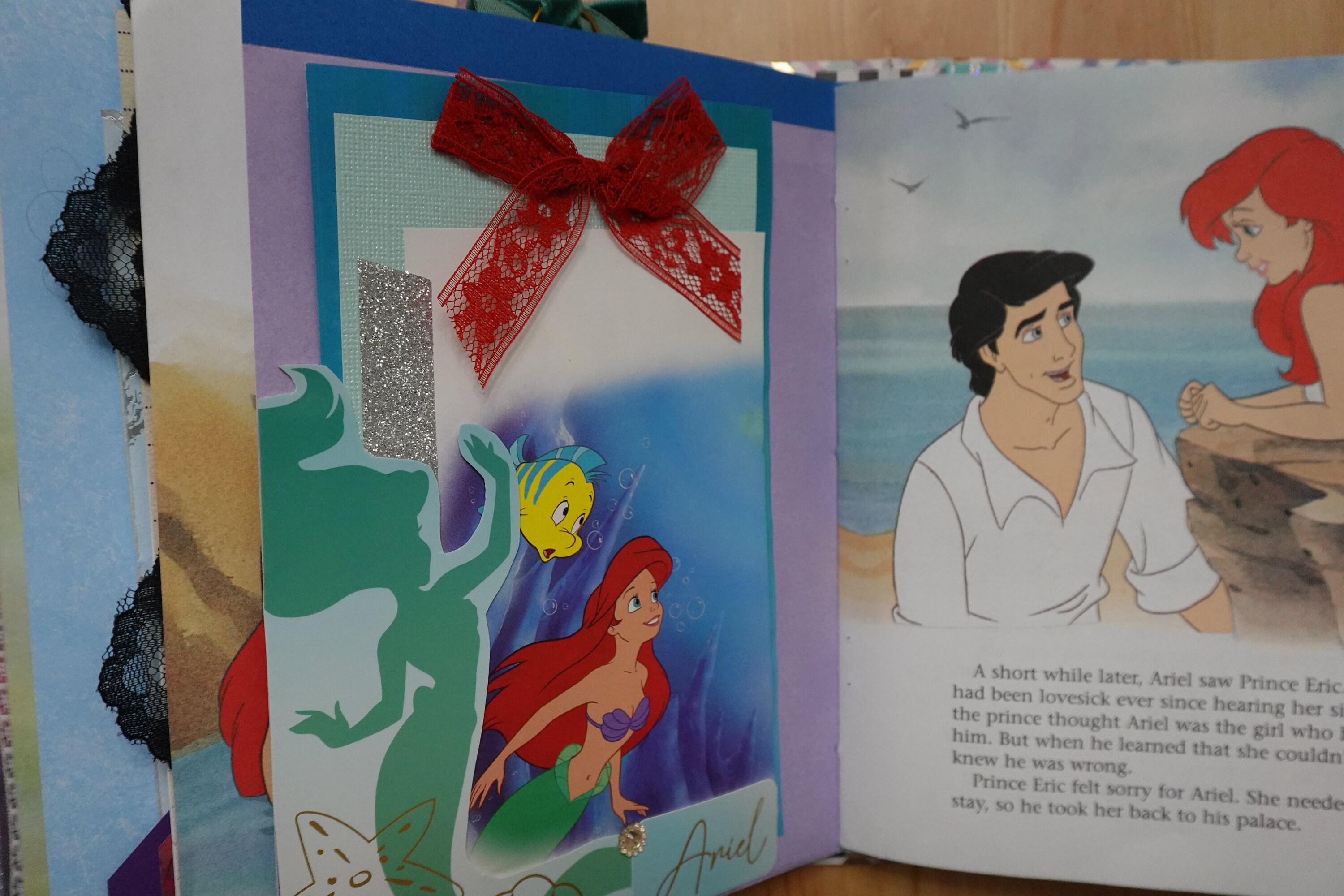 The Little Mermaid Inspired Junk Journal - Etsy