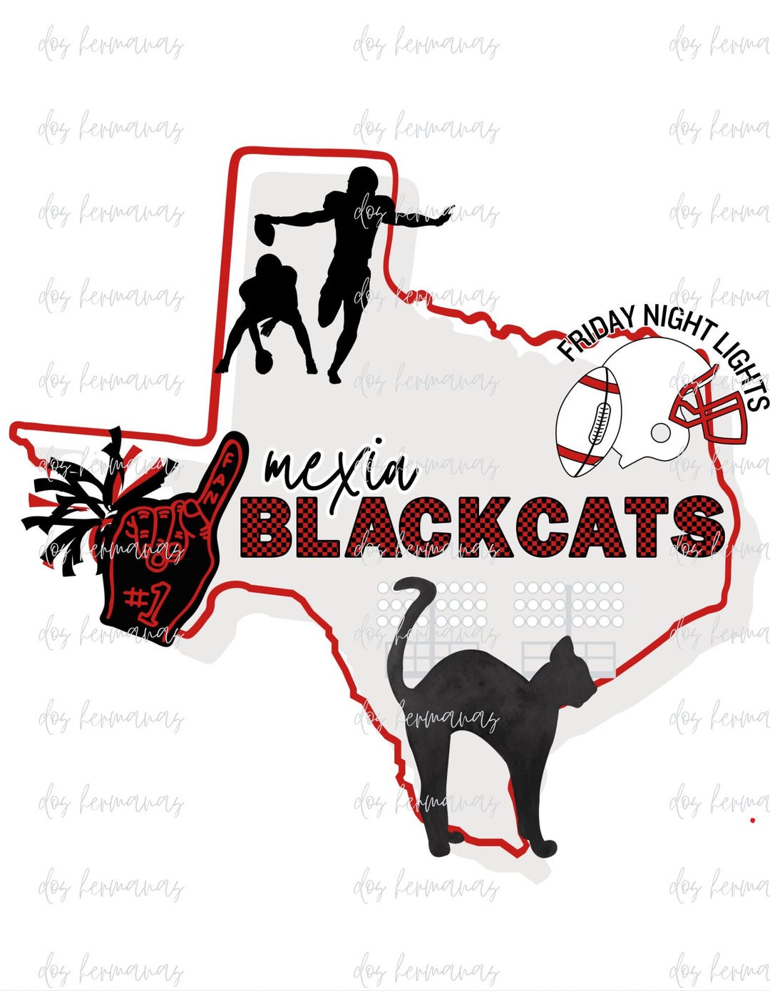 Blackcats PNG, Mexia Blackcats, PNG, Texas Spirit, Football, Digital ...