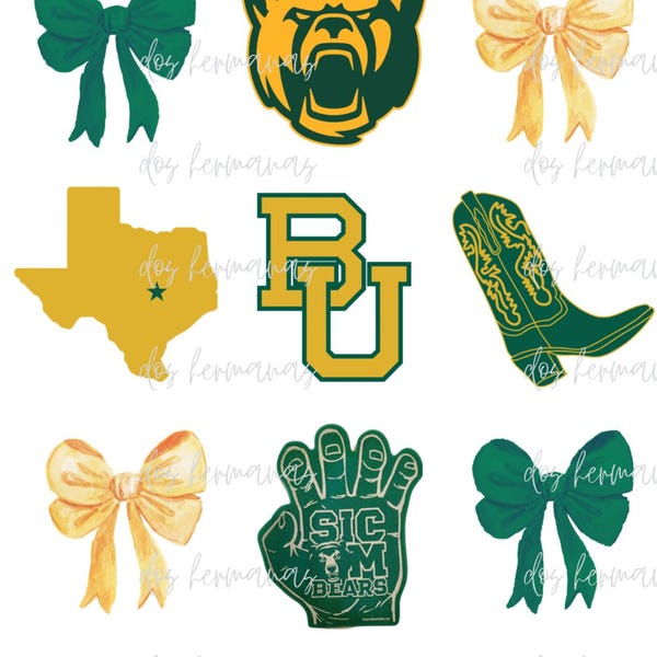 Baylor Embroidery - Etsy