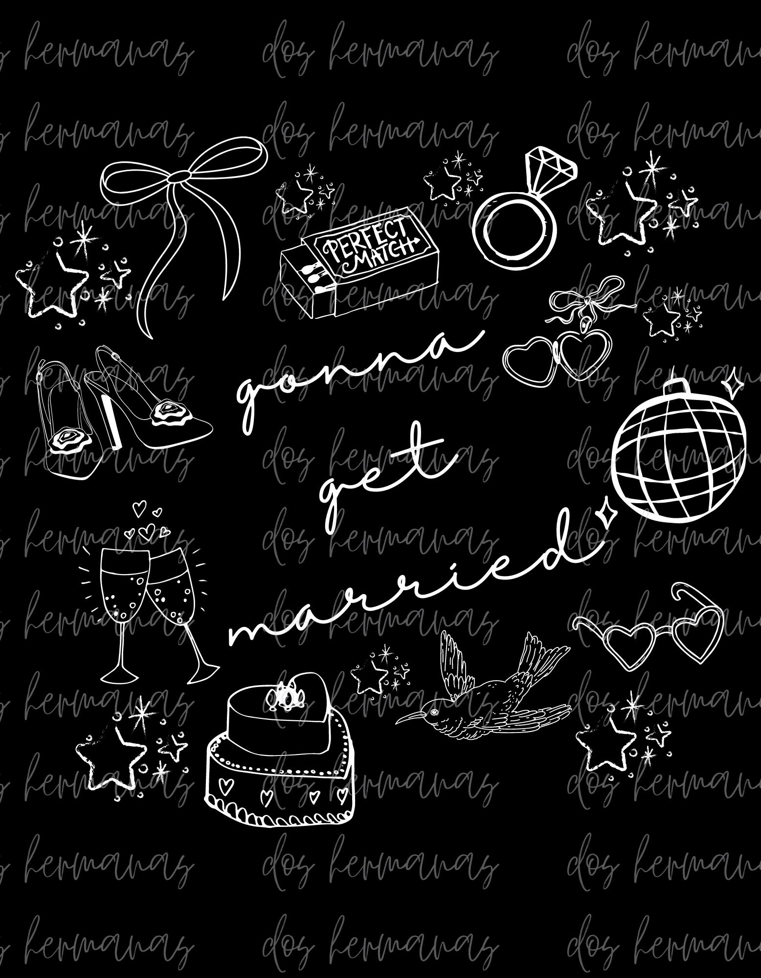 Bride PNG, Wedding, Front and Back Design, Digital, Chapel PNG - Etsy