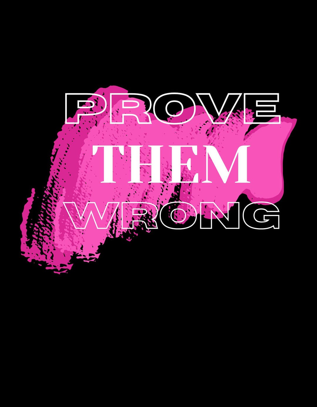 Prove Them Wrong Png Pink - Etsy