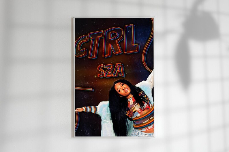PHYSICAL POSTER - SZA Music Poster, Vintage Posters, Room Decor, Wall ...