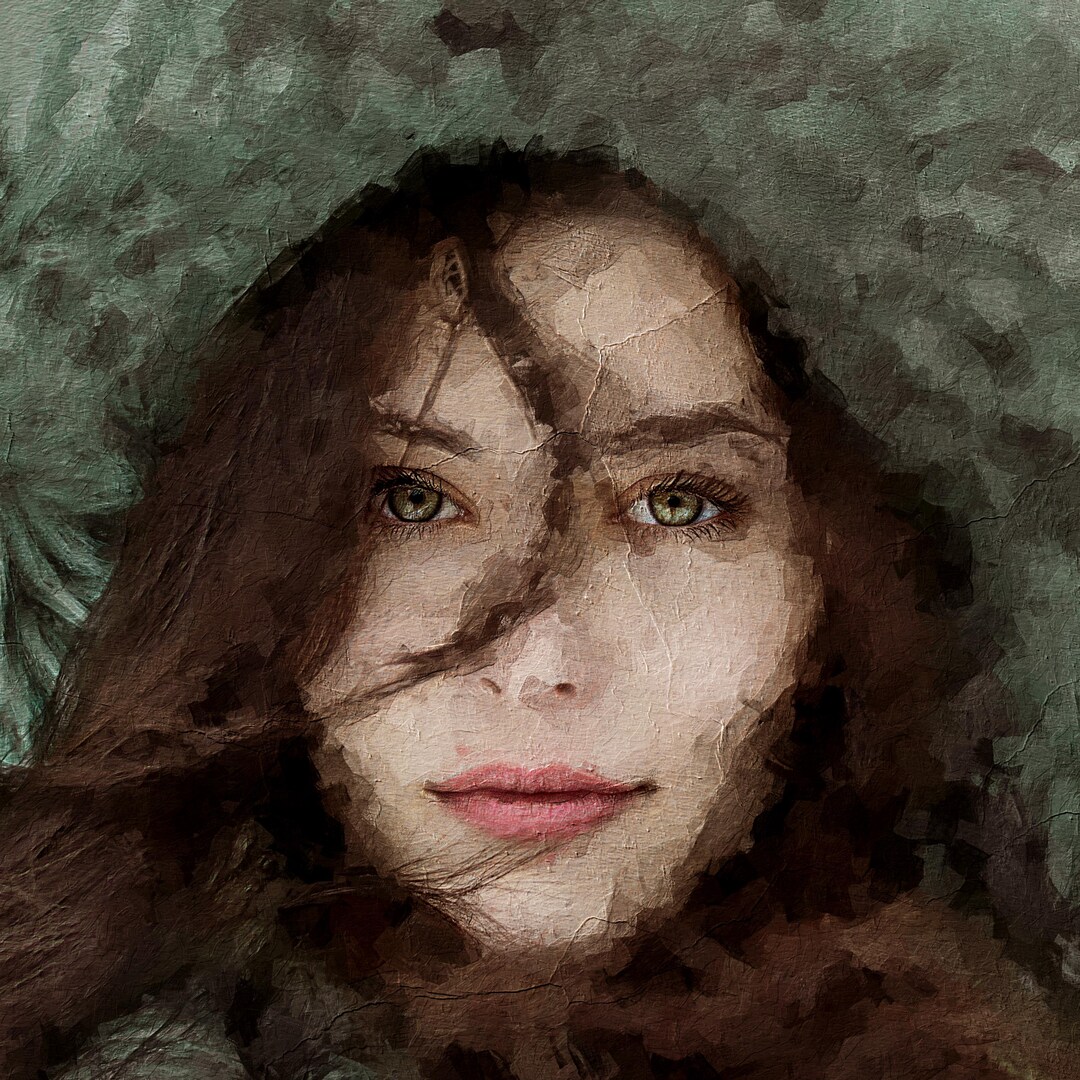 Custom You Photo Bold Oil Painting, Custom Oil Painting From Photo ...