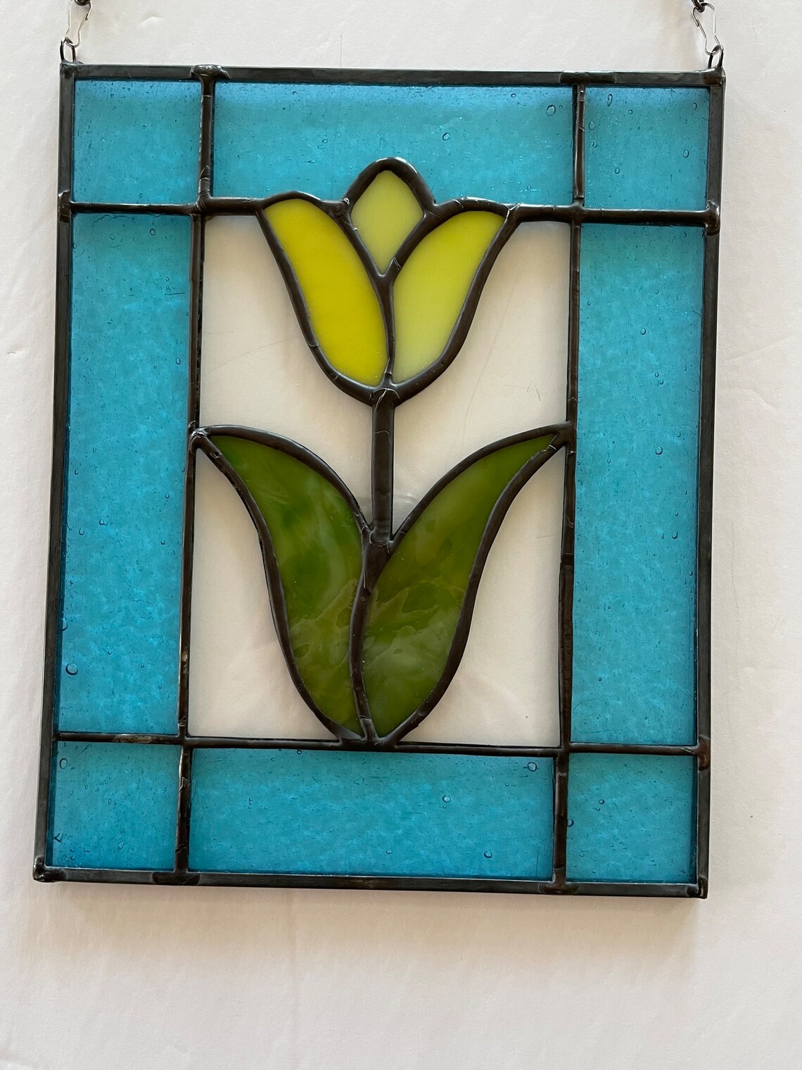 Yellow Tulip Stained Glass Yellow Tulip Stained Glass Tulip Stained ...