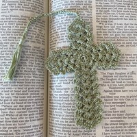 Cross Bookmark - Etsy