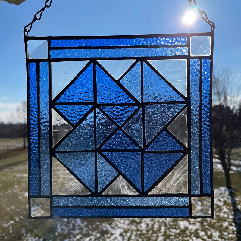 Stained Glass Quilt - Etsy