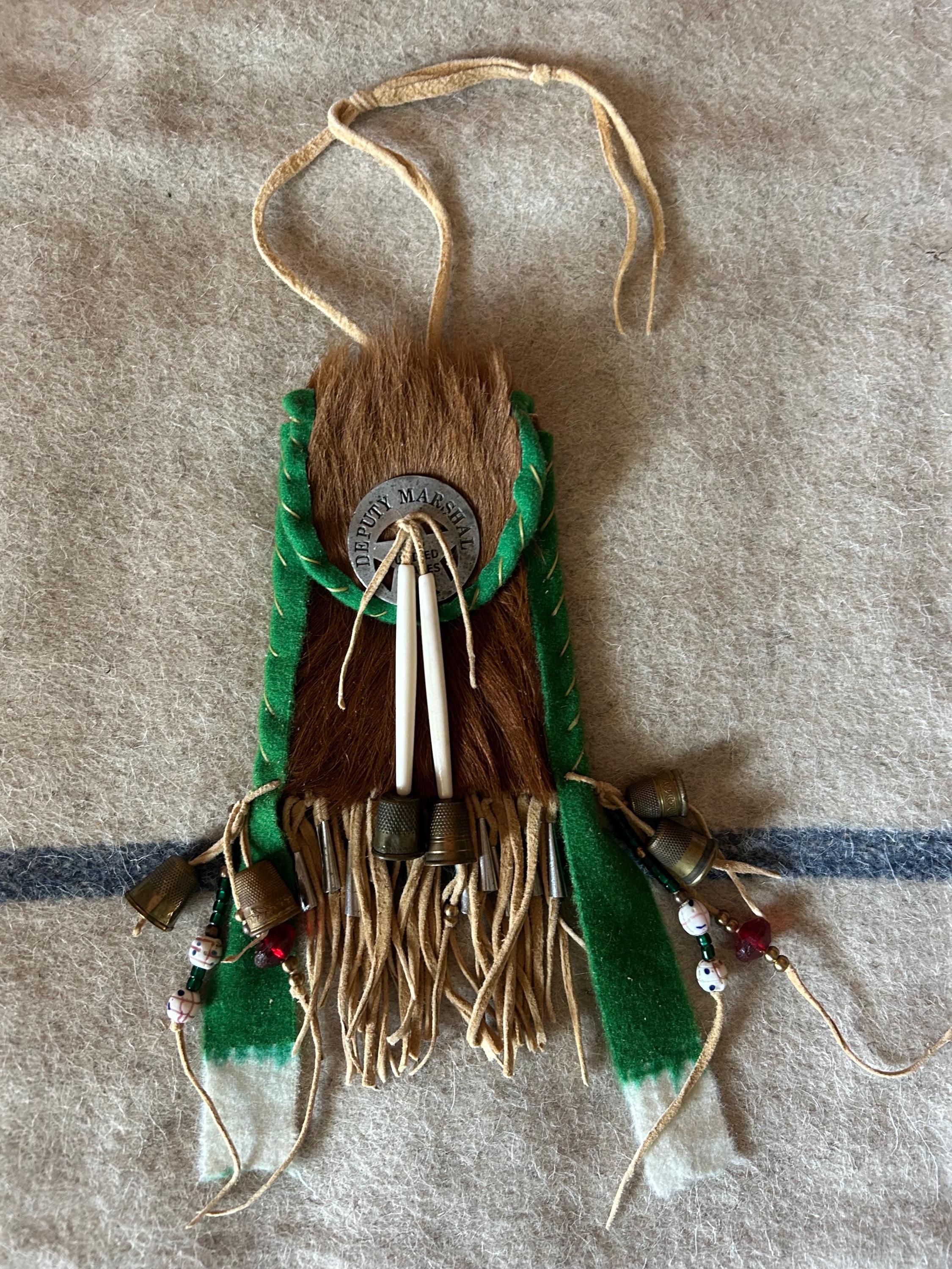 Comanche Longhorn Hide Strike-a-lite Kit - Etsy