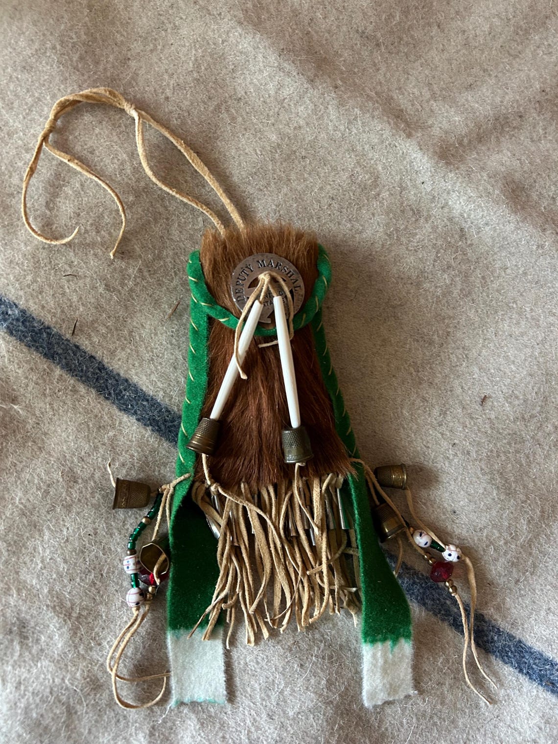 Comanche Longhorn Hide Strike-a-lite Kit - Etsy