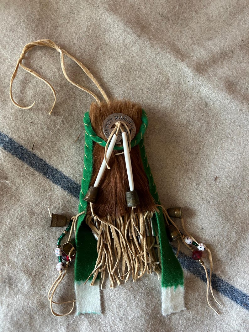 Comanche Longhorn Hide Strike-a-lite Kit - Etsy