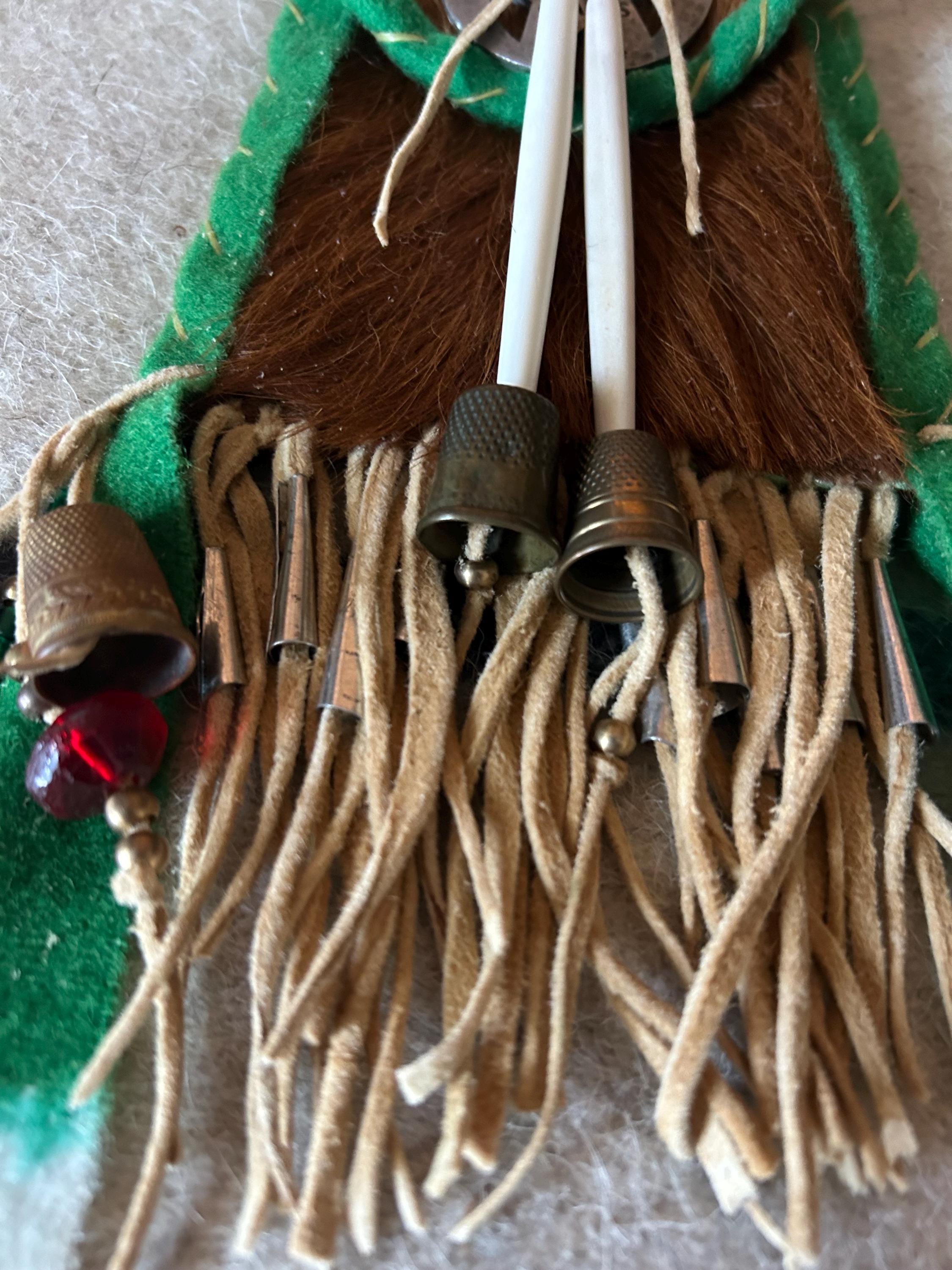 Comanche Longhorn Hide Strike-a-lite Kit - Etsy