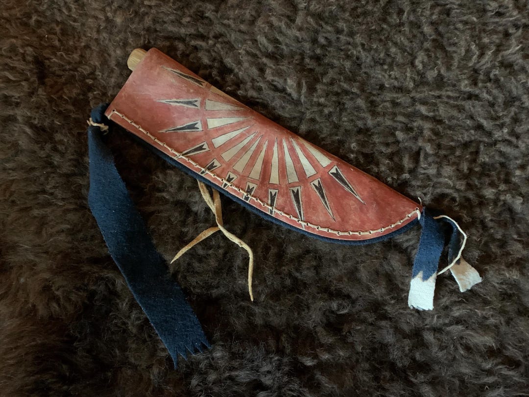 Plains Style Rawhide Sheath and Knife - Etsy