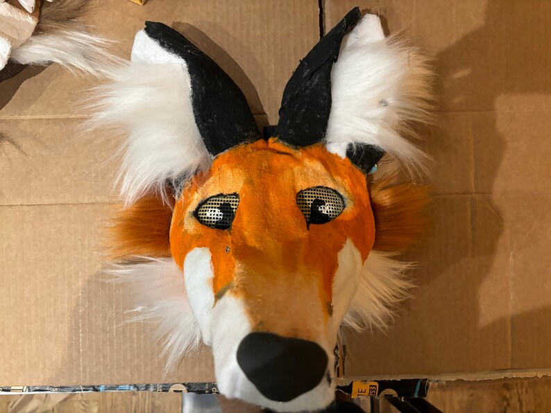 Red Fox Therian Mask - Etsy