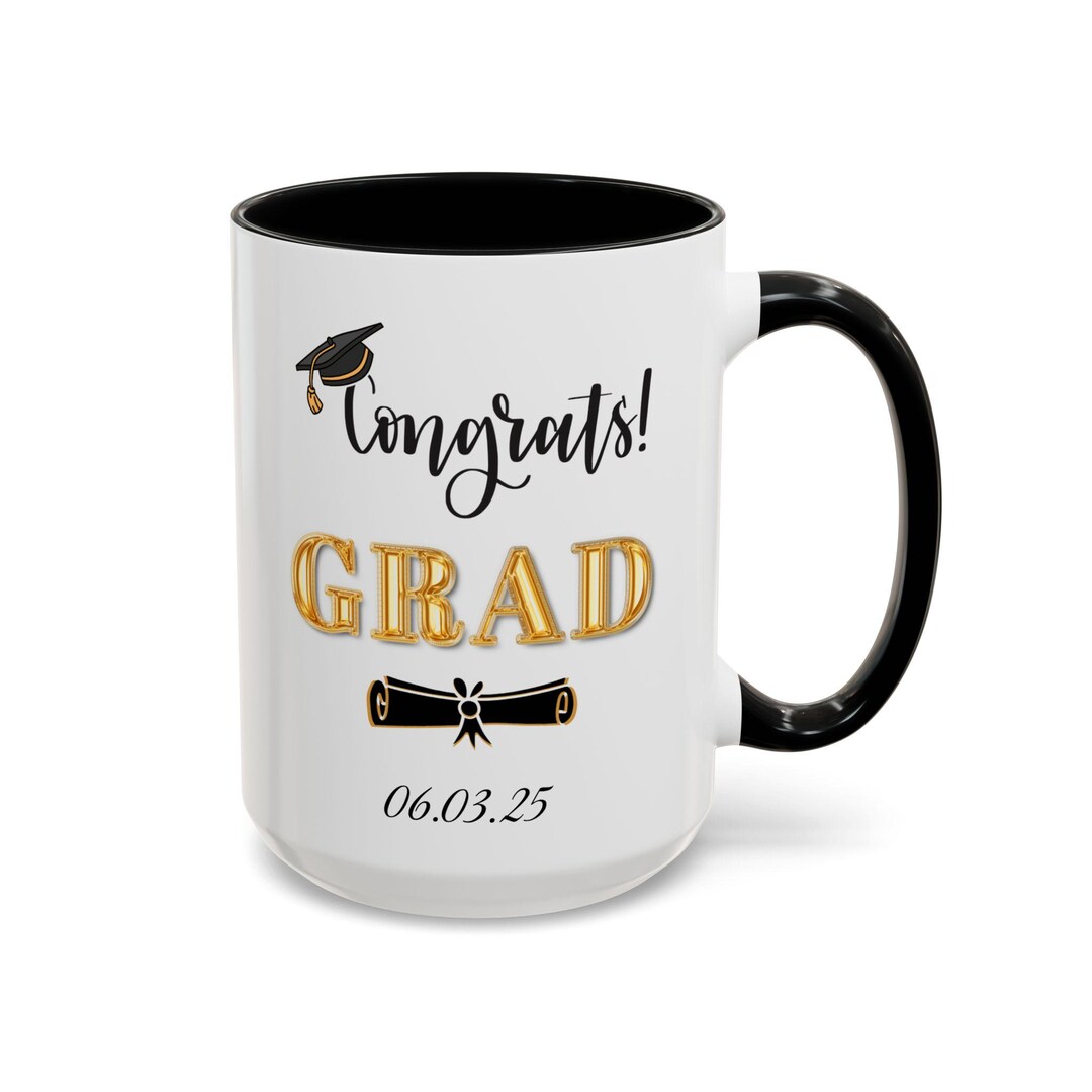 Personalized Graduation Coffee Mug With Photo, Custom Graduation Gift ...