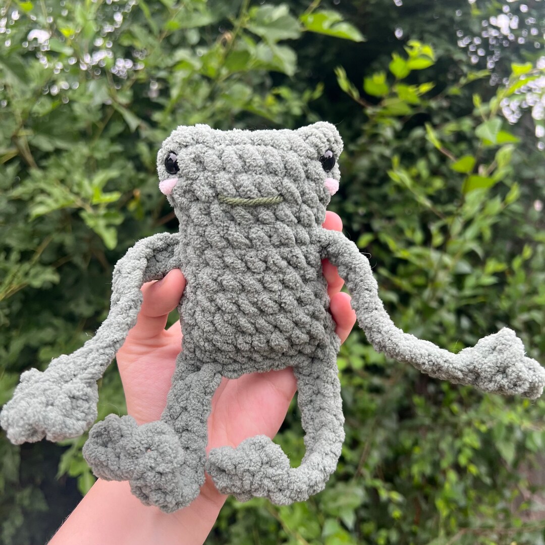 Crochet Amigurumi Leggy Frogs - Plushie/toy - Etsy