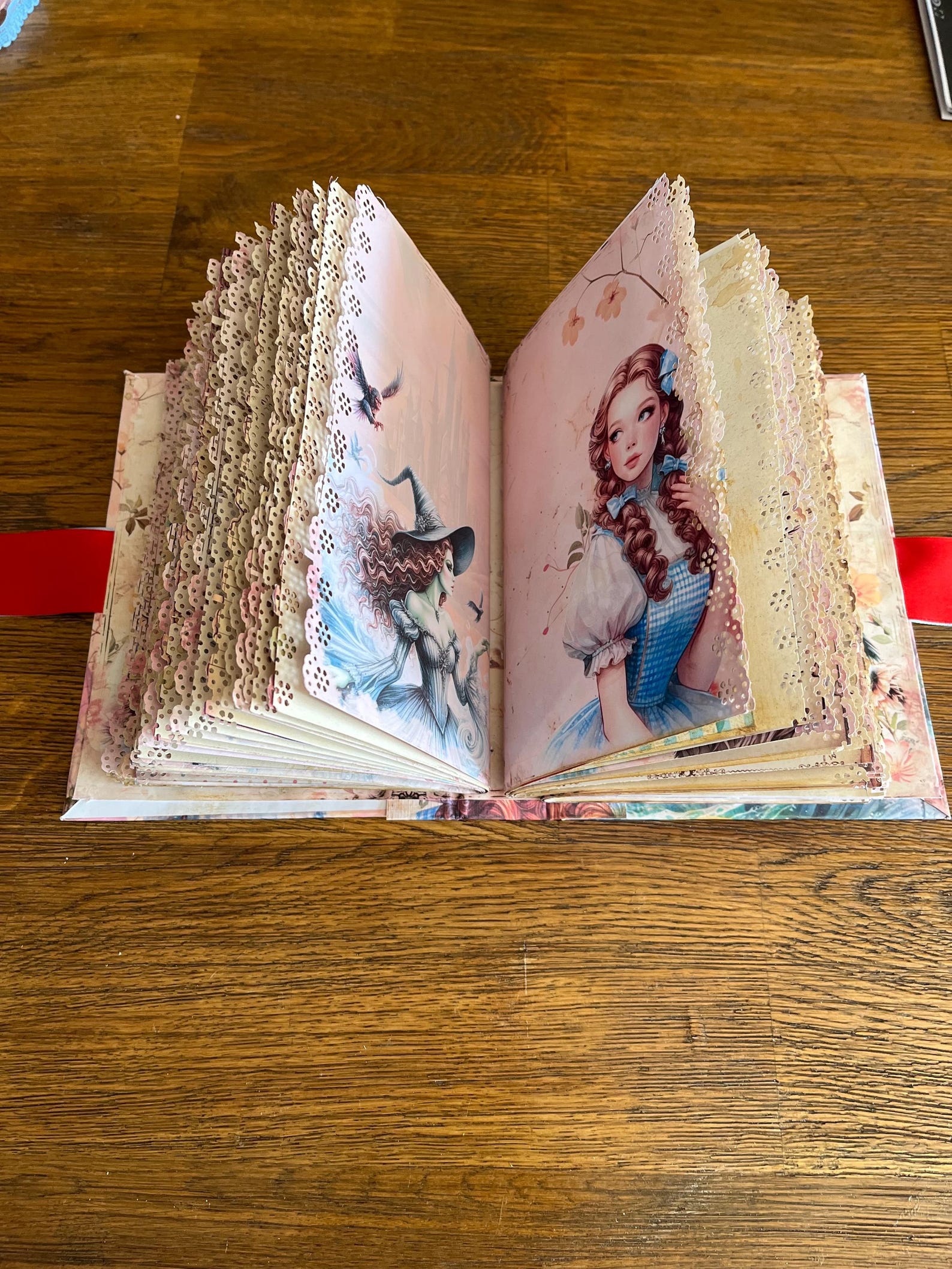 The Wizard of Oz Printed Handmade Wizard of Oz Junk Journal , Vintage ...