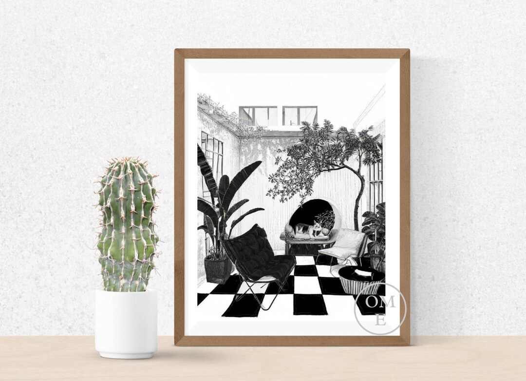 Secret Backyard Poster - Etsy