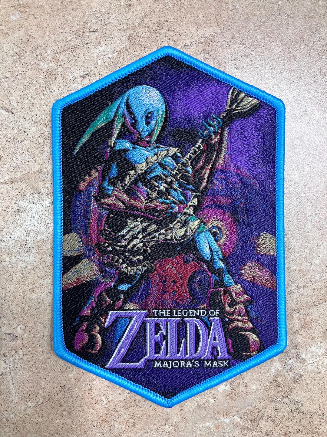 Zelda Majora's Mask Zora Link Rupee Woven Patch - Etsy