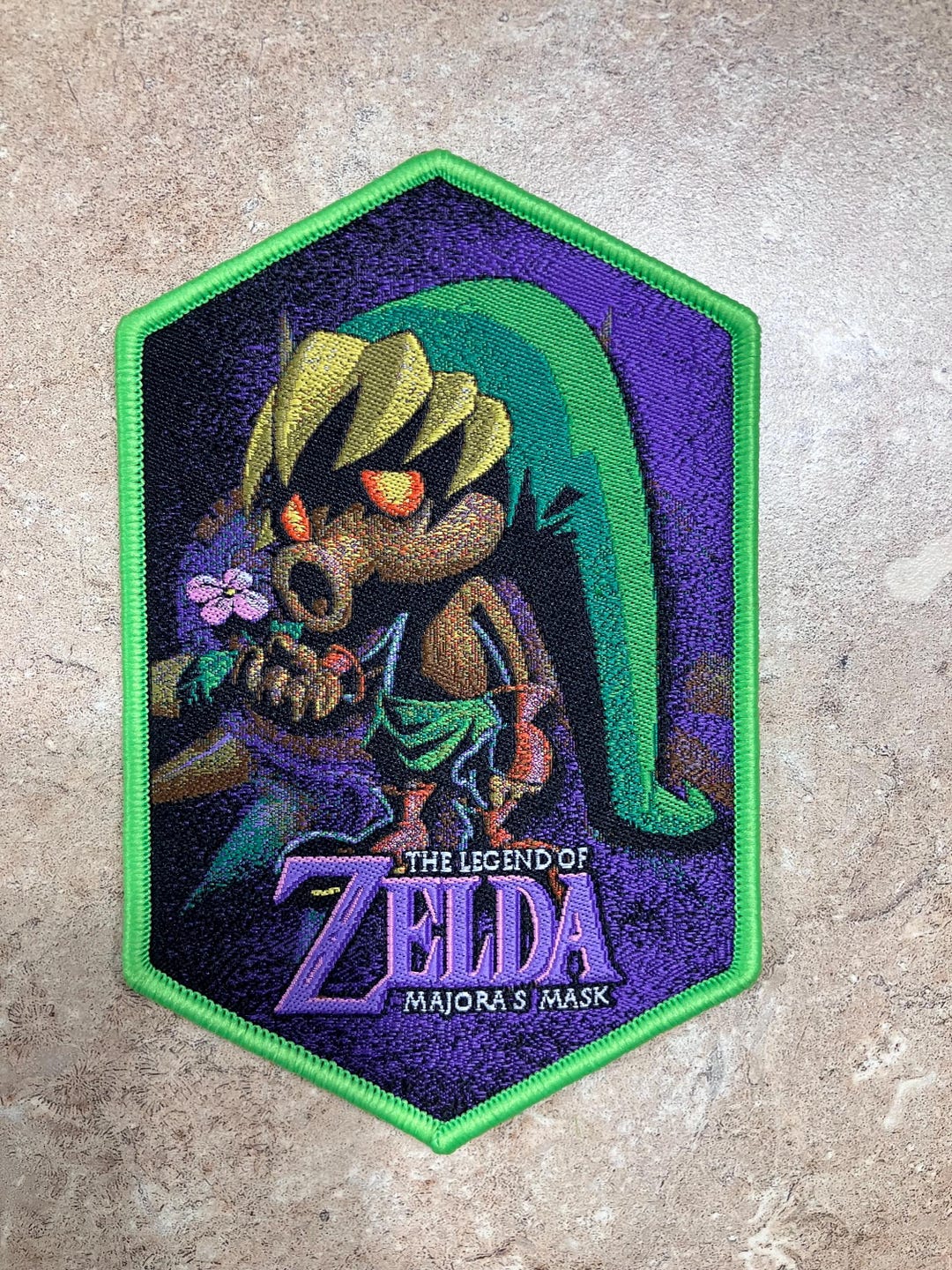 Zelda Majora's Mask Deku Link Rupee Woven Patch - Etsy