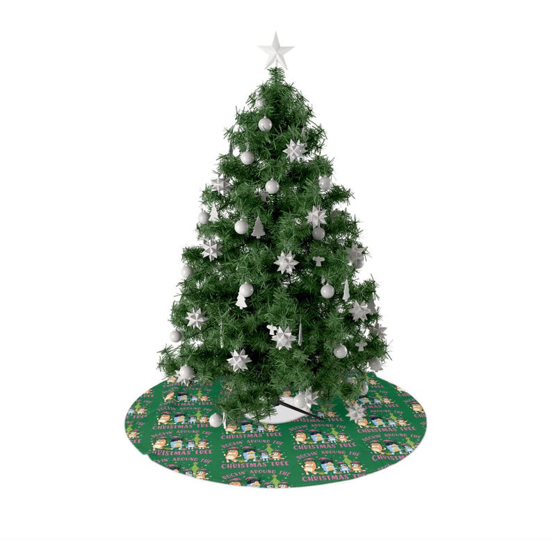 Christmas Tree Skirts Bluey, Cute Decor - Etsy