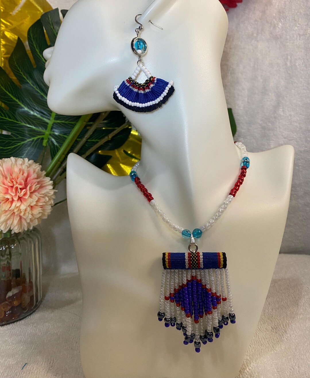 Handmade Bead Necklace and Sets - Etsy