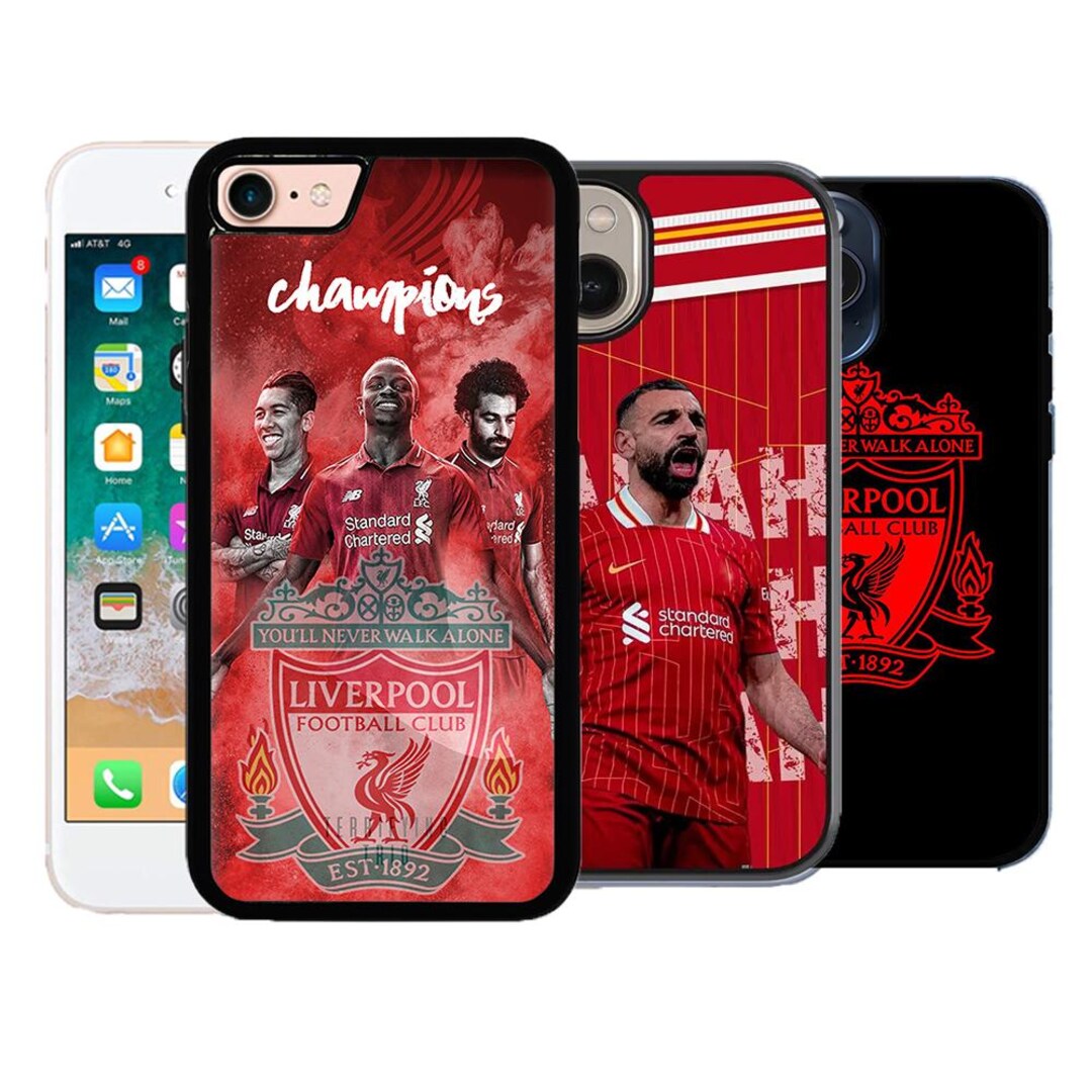 Liverpool Mohamed Salah Football Phone Case for iPhone + Samsung ...