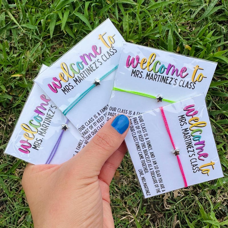 Our Class is a Family Bracelets - Etsy