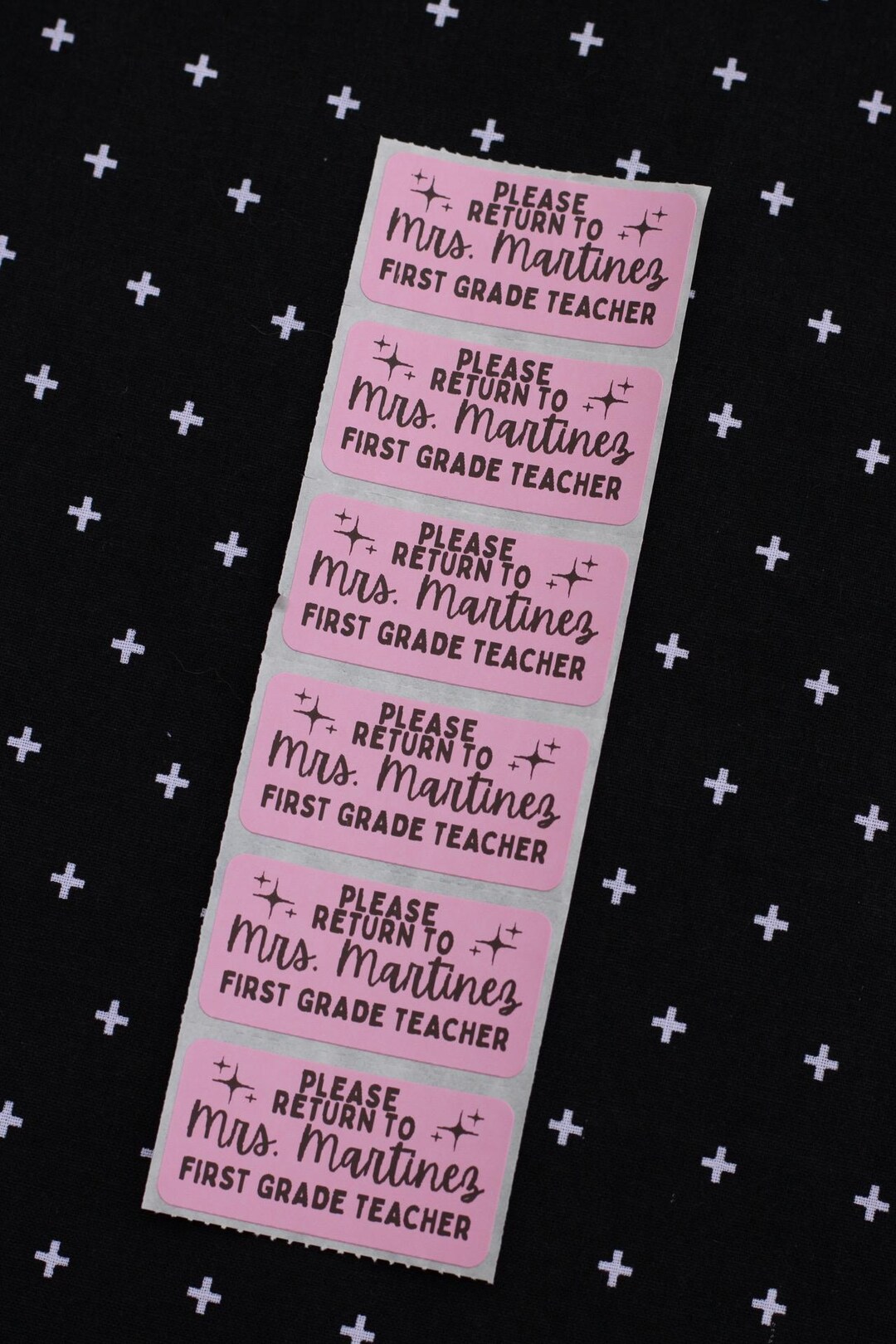 Please Return to Labels: Pink (100 Count) - Etsy