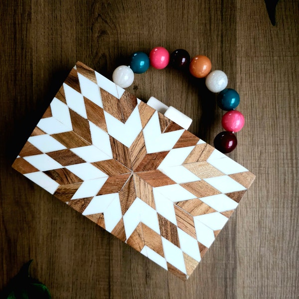 Wood Clutch - Etsy