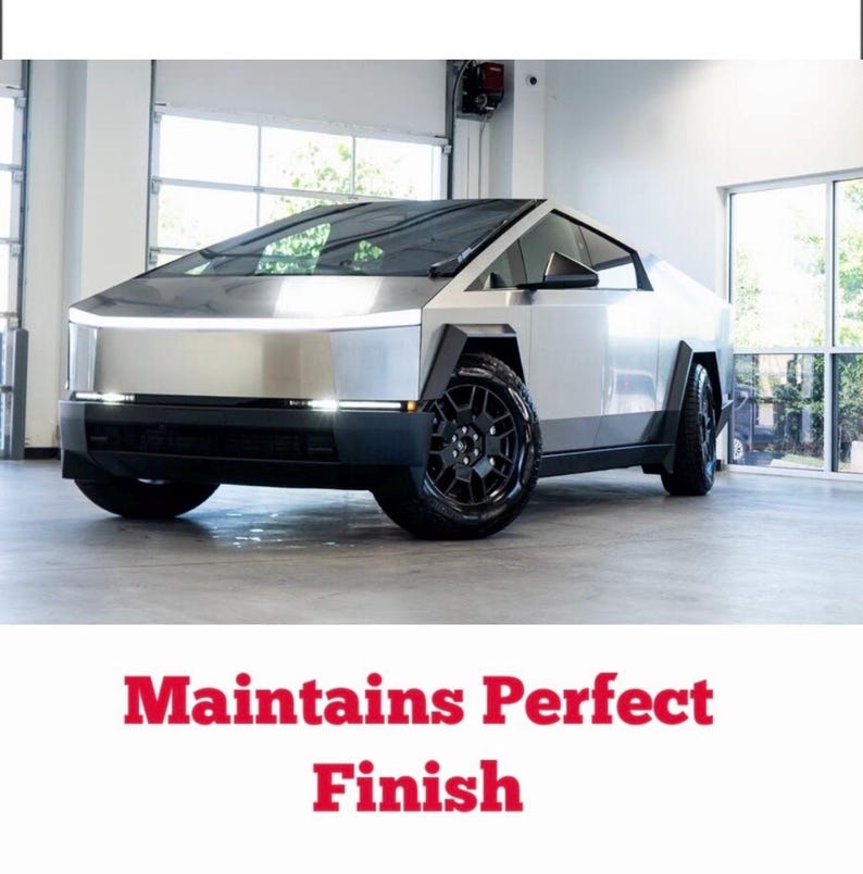 Fingerprint Resistant Tesla Cybertruck Door Handles (4pcs) Made in USA ...