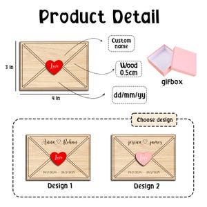 Custom Valentines Day Love Letters, Valentines Day Mini Envelopes, Mini ...